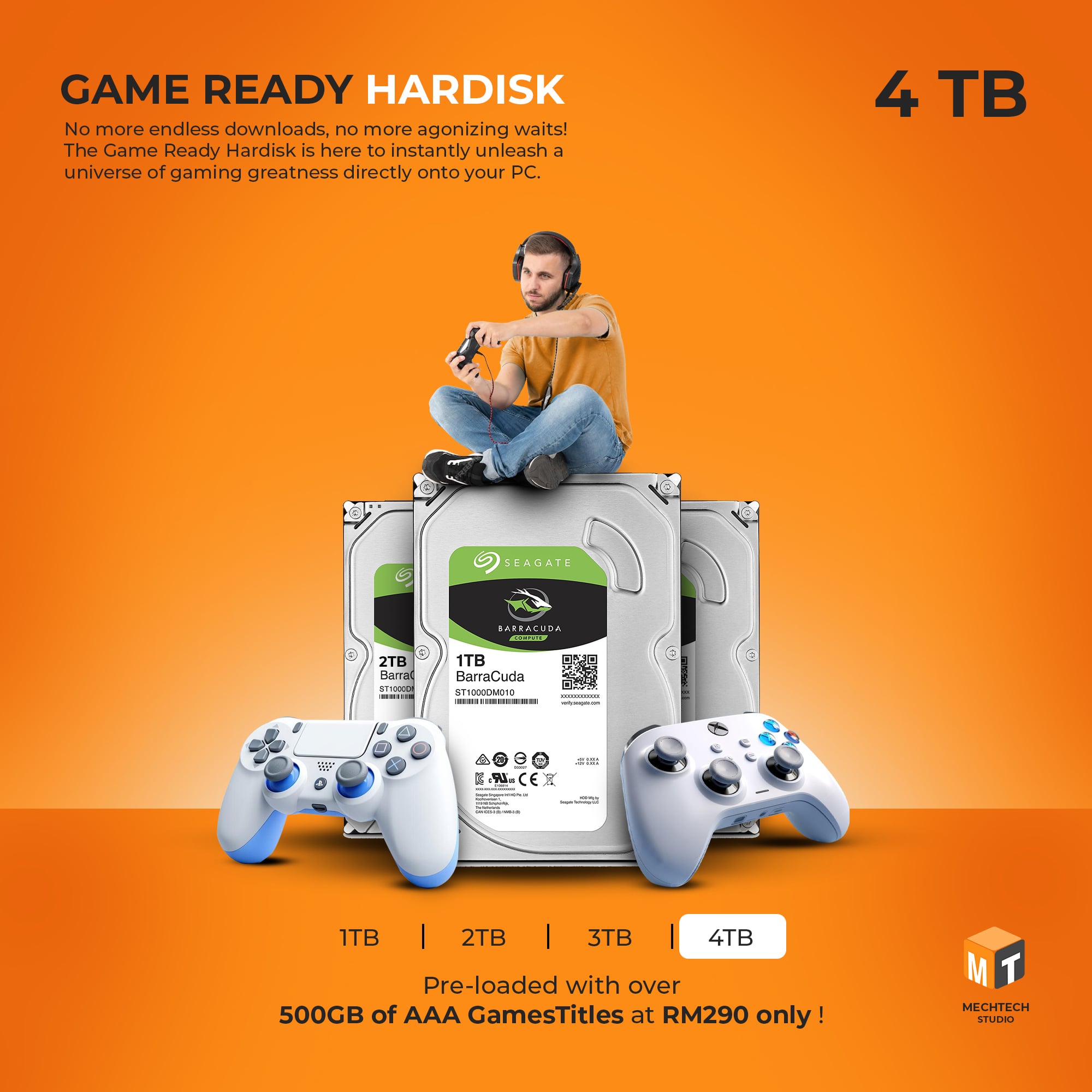 HDD Games Package - Mechtech Studio